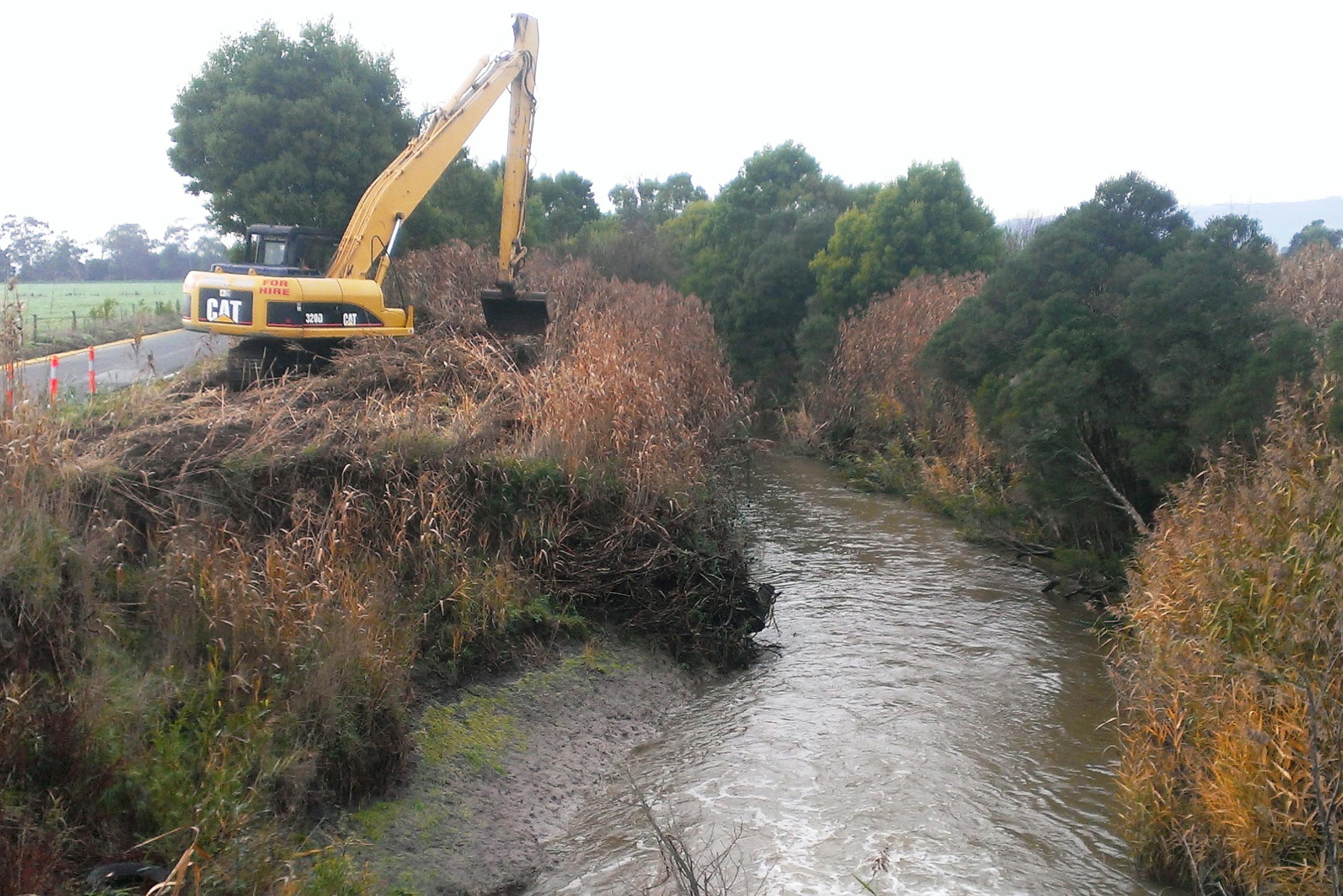 Moe Canal Bed and Bank Stabilisation – EcoProjects Australia